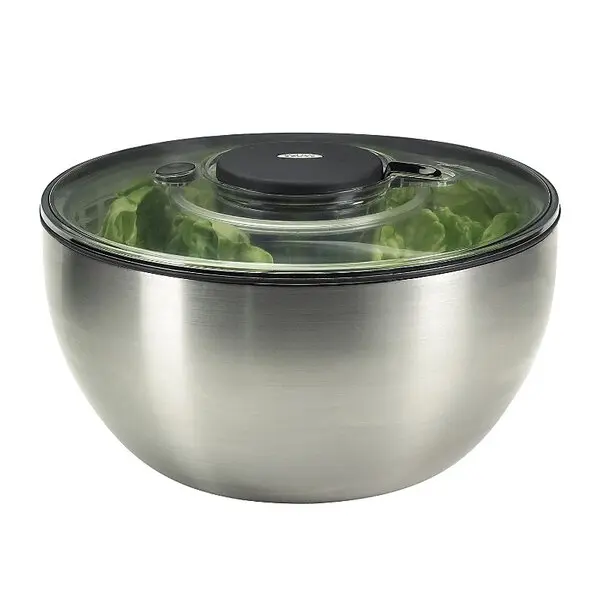 OXO Stainless Steel Salad Spinner - No Color