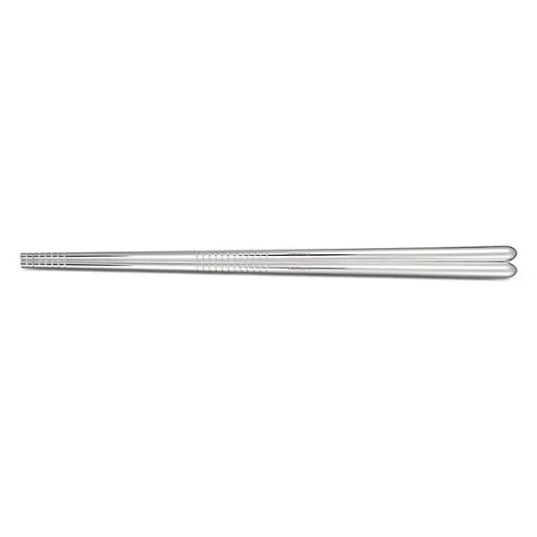 Christofle Mood Collection Sliver Plate Chopsticks - Silver