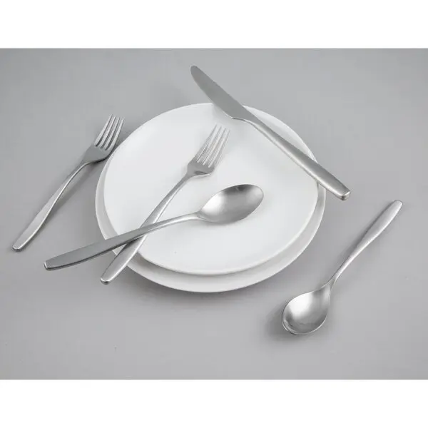 CAMBRIDGE Silversmiths Averie Satin 20 Piece Flatware Set, Service For 4