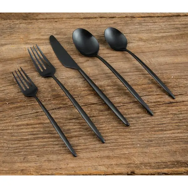 CAMBRIDGE Silversmiths Gaze Satin 20-piece Flatware Set, Service For 4
