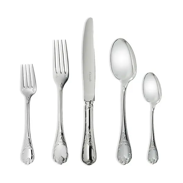 Christofle Marly Silverplate 5-piece Place Setting - Silver