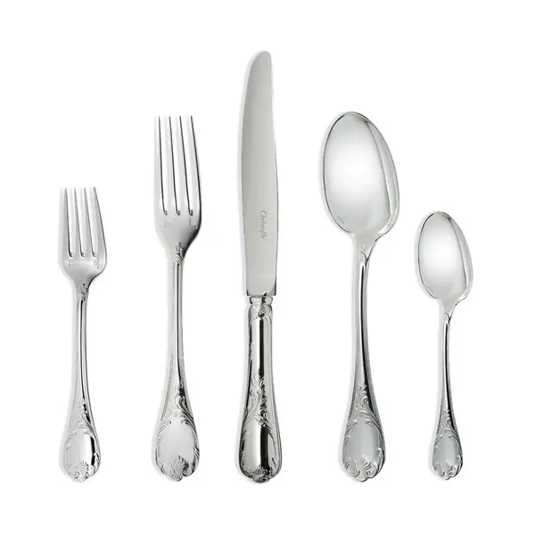 Christofle Marly Silverplate 5-piece Place Setting - Silver