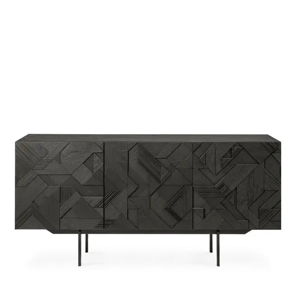 ETHNICRAFT Graphic 3-door Sideboard