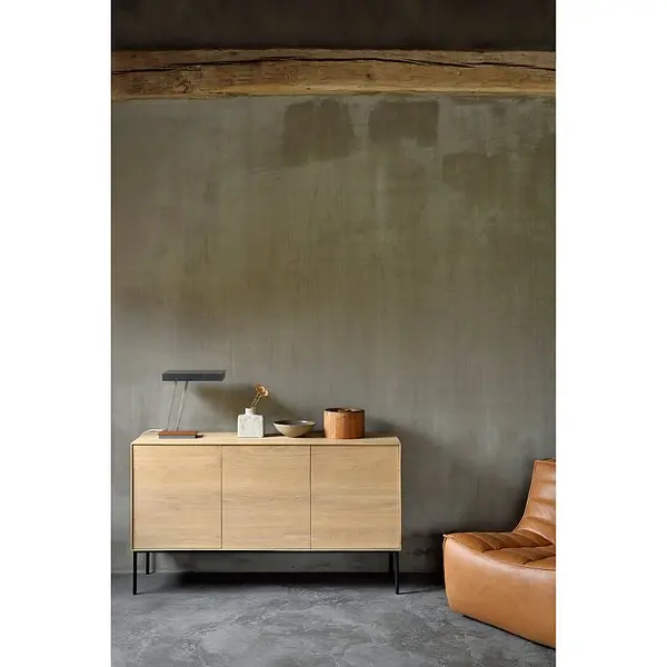 ETHNICRAFT Whitebird 3-door Sideboard - Oak