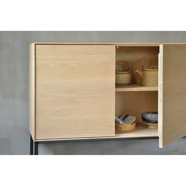 ETHNICRAFT Whitebird 3-door Sideboard