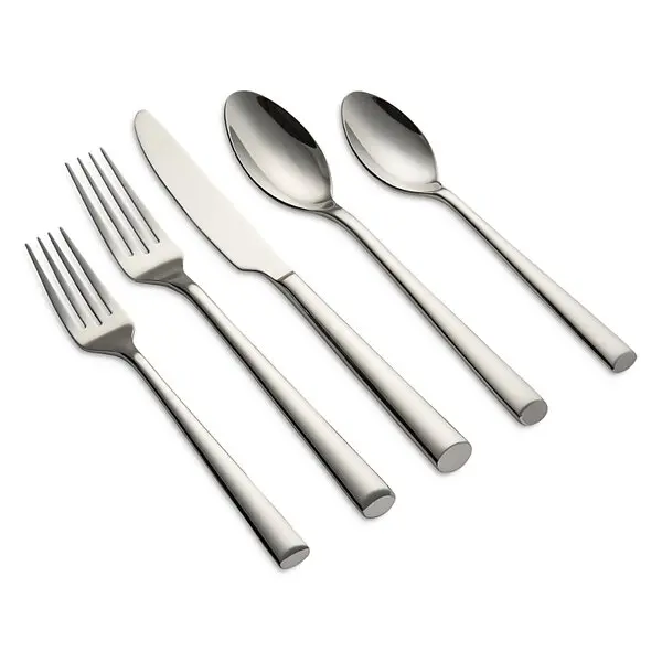 CAMBRIDGE Silversmiths Gilda Mirror 20 Piece Flatware Set, Service For 4 - Silver