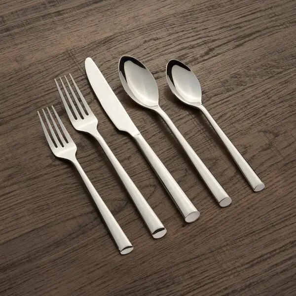 CAMBRIDGE Silversmiths Gilda Mirror 20 Piece Flatware Set, Service For 4