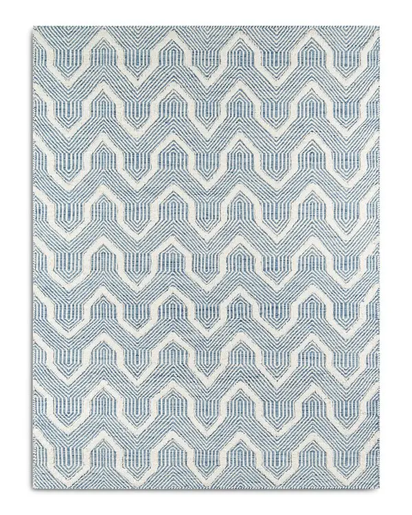 ERIN GATES Langdon Lgd-1 Area Rug, 3'9 X 5'9 - Blue