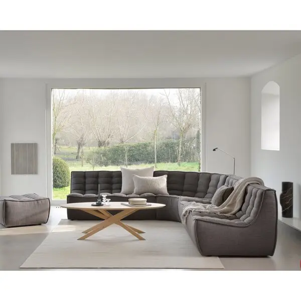 ETHNICRAFT Mikado Oval Coffee Table