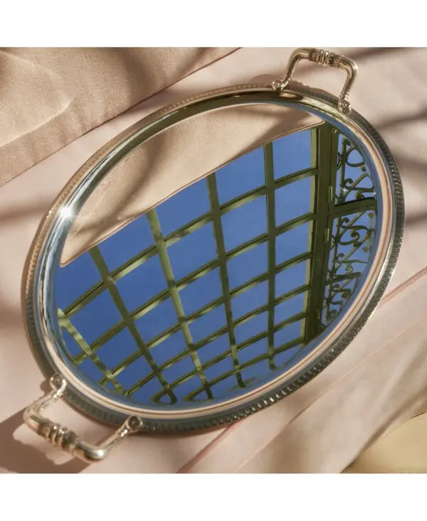 Christofle Malmaison Oval Tray
