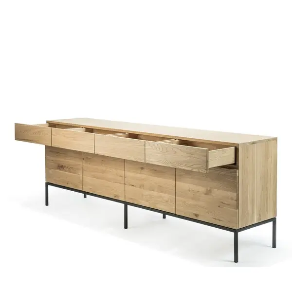 ETHNICRAFT Ligna 4-door Sideboard
