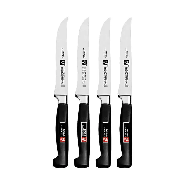 ZWILLING J. A. Henckels Twin Four Star 4-piece Steak Set - Silver