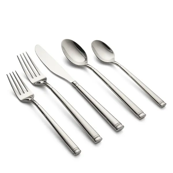 CAMBRIDGE Silversmiths Emmy Mirror 20 Piece Flatware Set, Service For 4