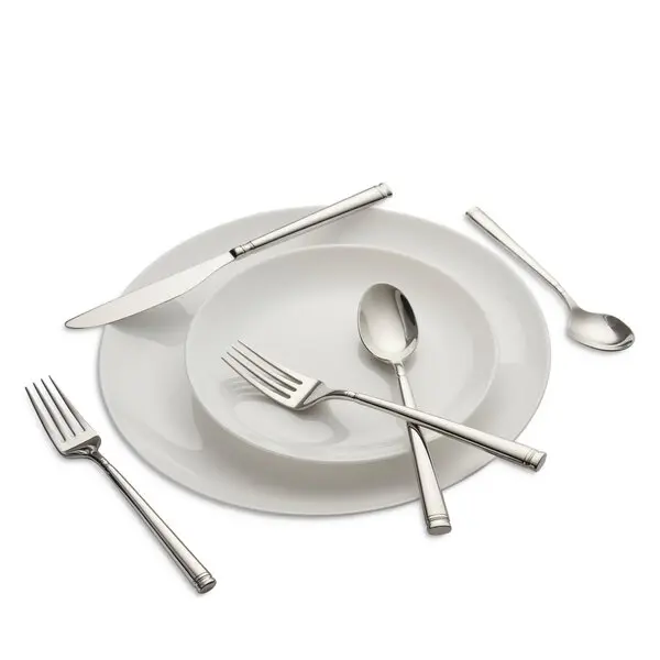 CAMBRIDGE Silversmiths Emmy Mirror 20 Piece Flatware Set, Service For 4