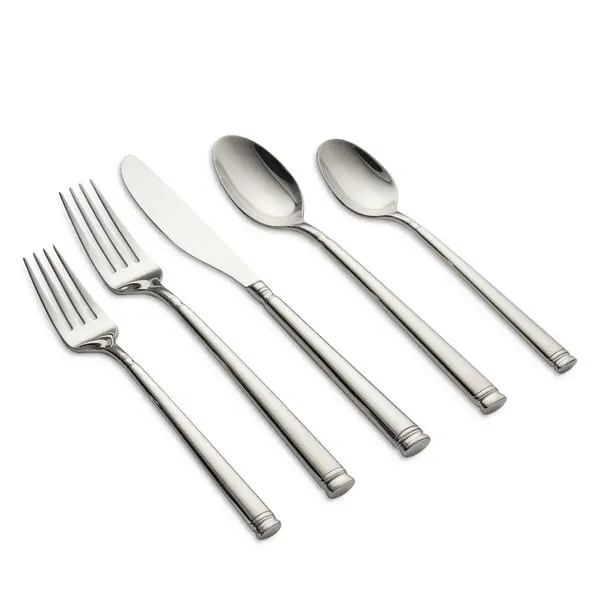 CAMBRIDGE Silversmiths Emmy Mirror 20 Piece Flatware Set, Service For 4