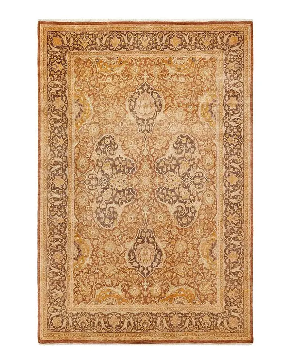 Bloomingdale'S Mogul M1605 Area Rug, 6'3 X 9'3 - Gold