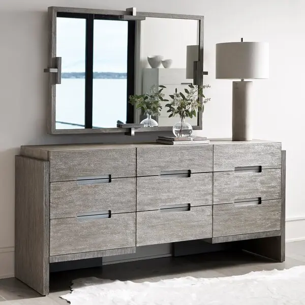 BERNHARDT Foundations Dresser - Light/dark Wood