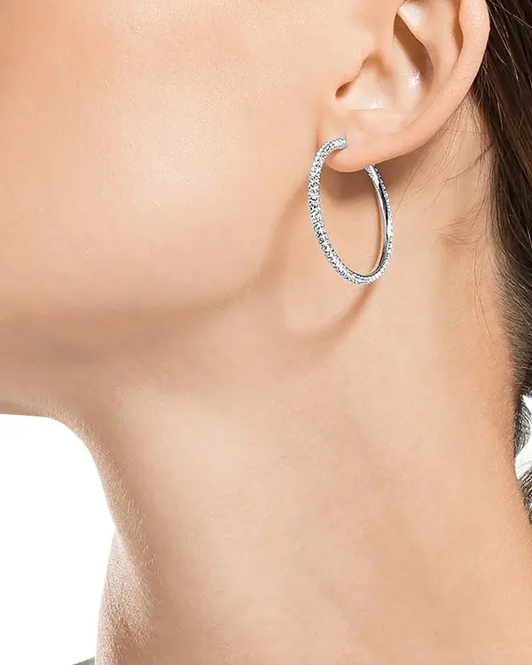 SWAROVSKI Dextera Hoop Earrings