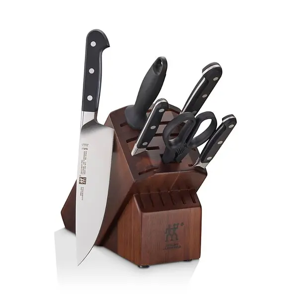 ZWILLING J. A. Henckels Pro 7-pc. Block & Knife Set - Acacia