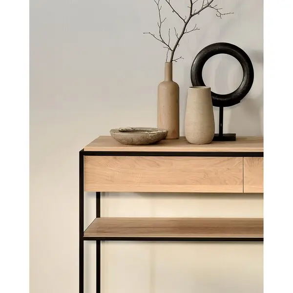 ETHNICRAFT Monolit Oak Console