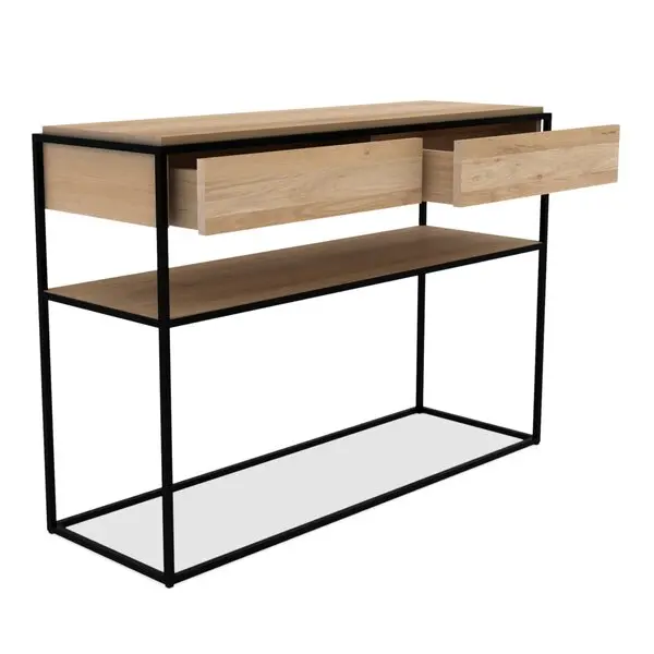 ETHNICRAFT Monolit Oak Console