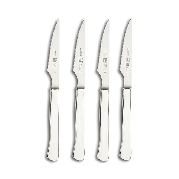 ZWILLING J. A. Henckels Stainless Steel 4 Piece Steak Set - Silver