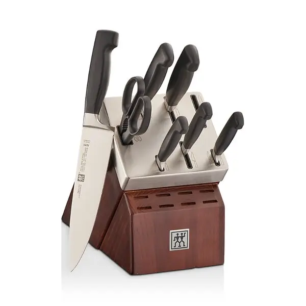ZWILLING J. A. Henckels Four Star Self-sharpening 8-piece Knife Block Set - No Color