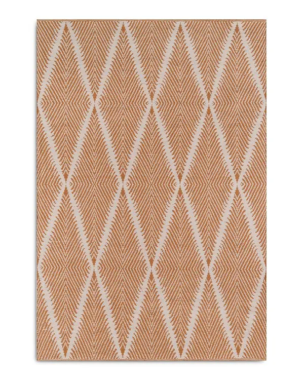 ERIN GATES River Riv-1 Area Rug, 5' X 7'6 - Orange