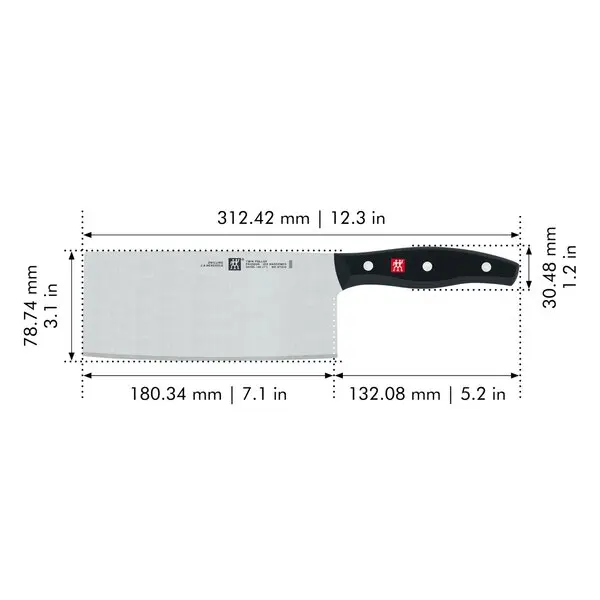 ZWILLING J. A. Henckels Twin Signature 7 Vegetable Cleaver