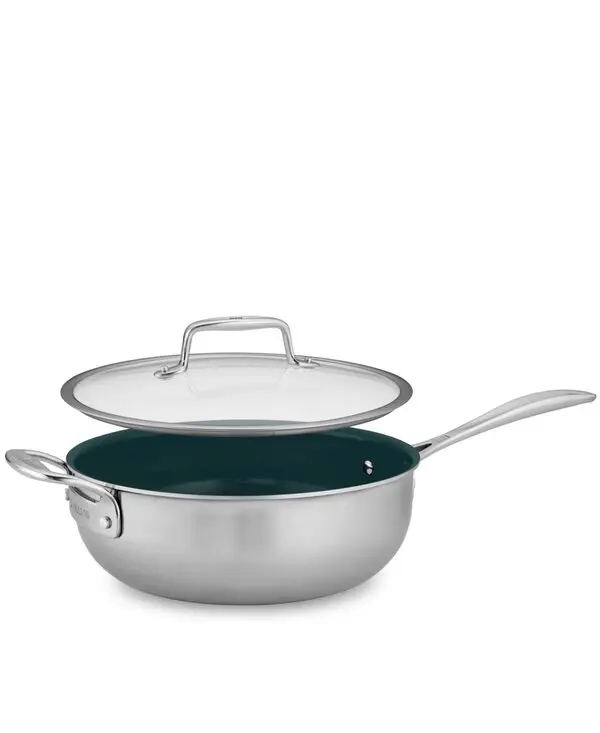ZWILLING Clad Cfx 4.5-qt Stainless Steel Ceramic Nonstick Perfect Pan