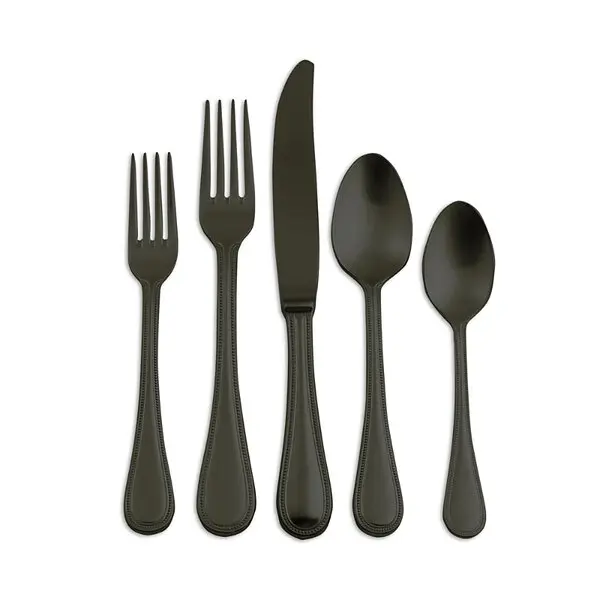 MEPRA Perla Oro Nero 5-piece Place Setting - Hemotite