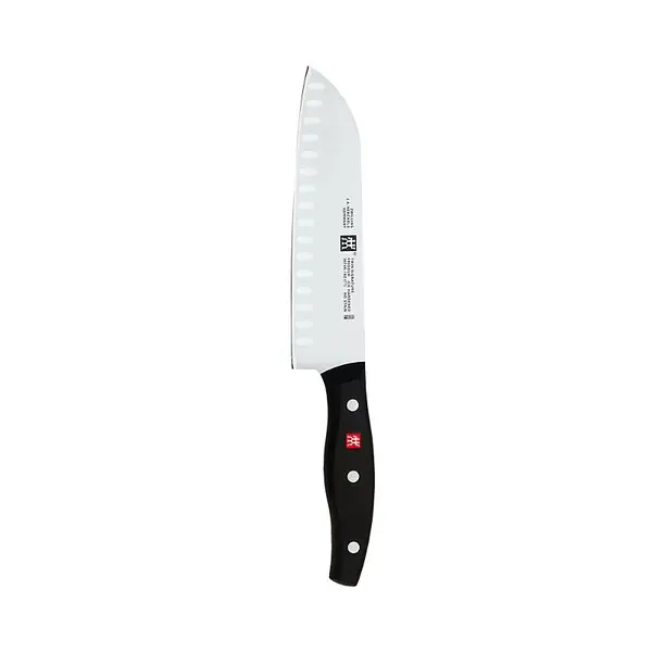 ZWILLING J. A. Henckels Twin Signature 7 Hollow Edge Santoku - Silver