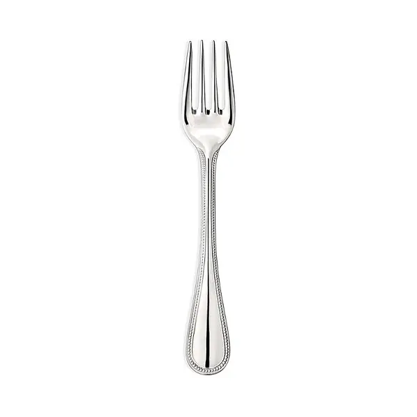 Christofle Perles Silverplate Salad Fork - Silver