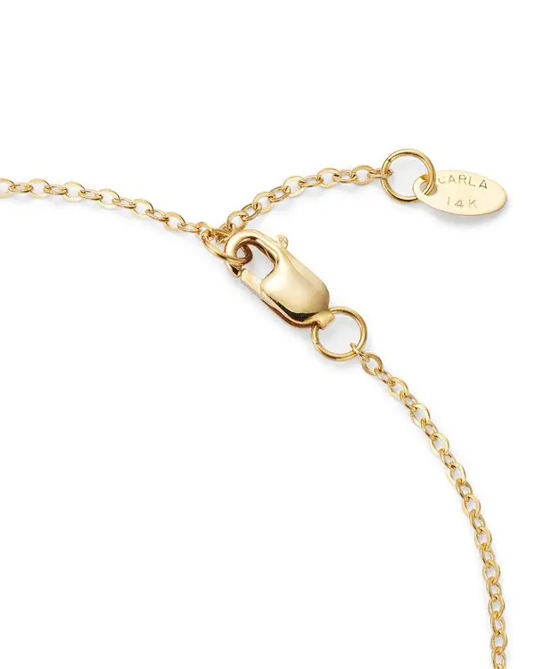 Bloomingdale'S 14k Yellow Small Cross Bracelet