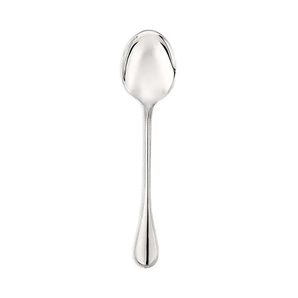 Christofle Perles Silverplate Place Spoon - Silver