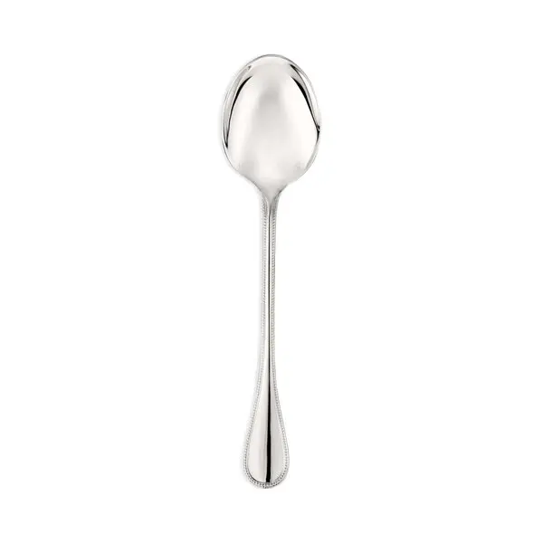 Christofle Perles Silverplate Place Spoon - Silver