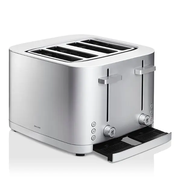 ZWILLING Enfinigy 4 Slot Toaster - Silver
