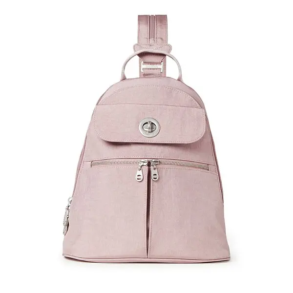 BAGGALLINI Naples Convertible Backpack - Blush Shimmer
