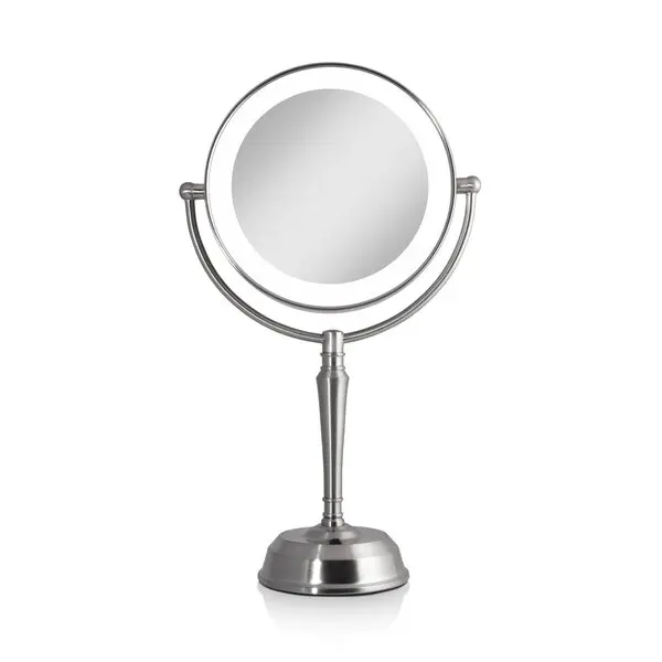 ZADRO Led Lighted Vanity Mirror With Rechargeable Battery & Usb Port, 1x/10x Magnification