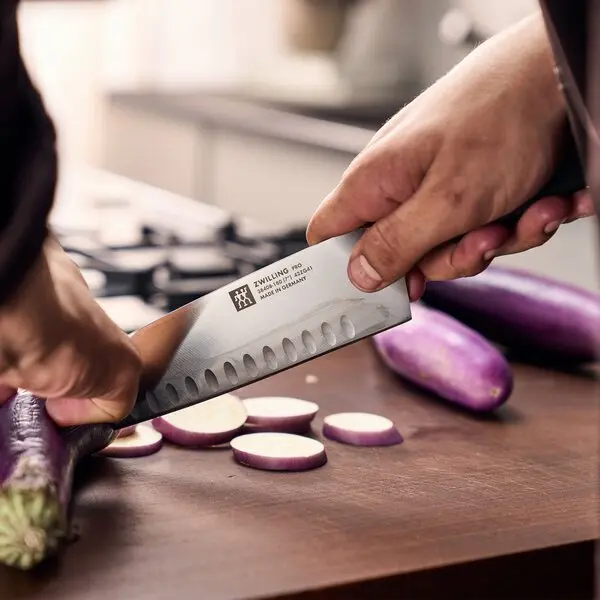 ZWILLING J. A. Henckels Pro 7 Santoku Knife - Black