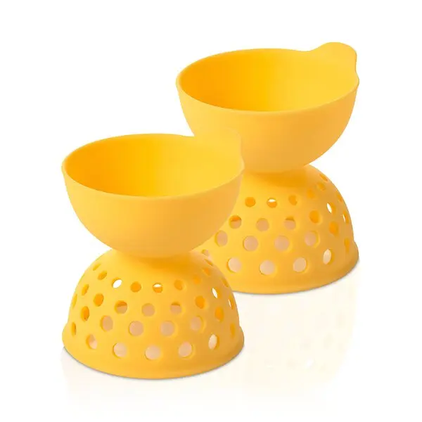 OXO Silicone Egg Poacher, Set Of 2 - Yellow