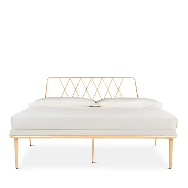 SAFAVIEH Gatsby Bed Queen - Gold