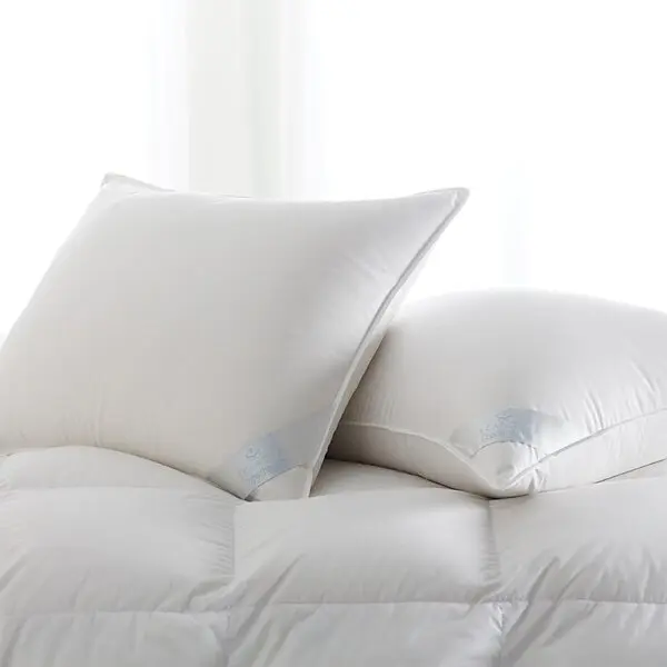 SCANDIA HOME Copenhagen Medium Down Pillow, Queen - White