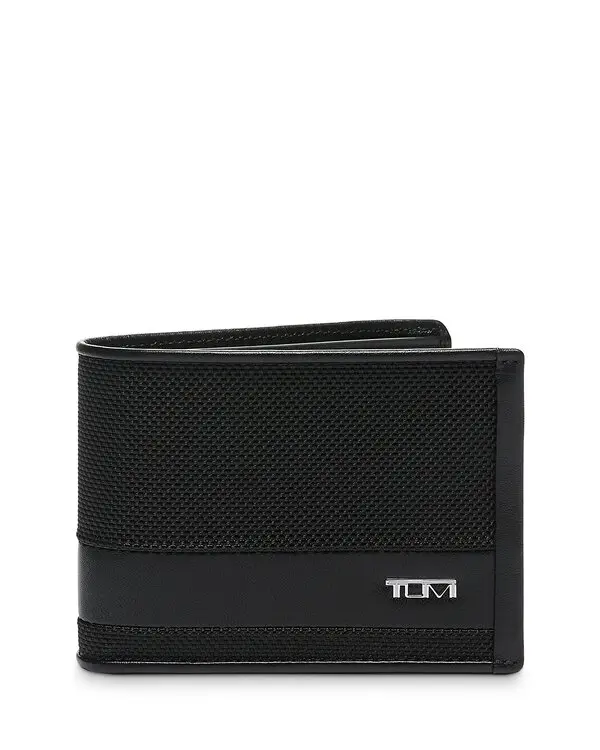 Tumi Double Billfold Wallet - Black