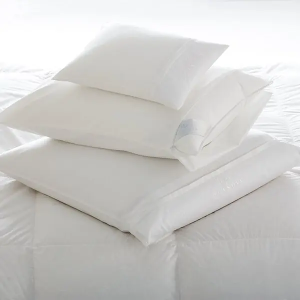 SCANDIA HOME Sateen Deluxe Pillow Protector, Queen - White