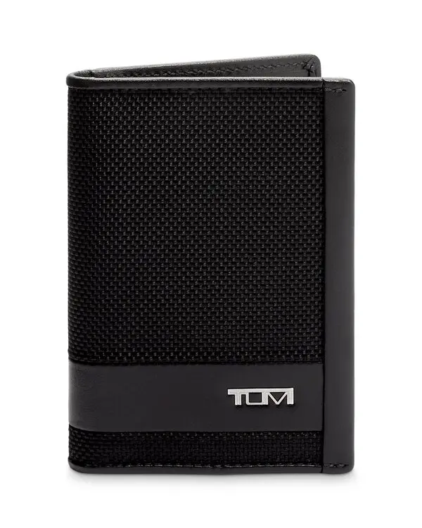 Tumi Nylon Multi Window Card Case - Black