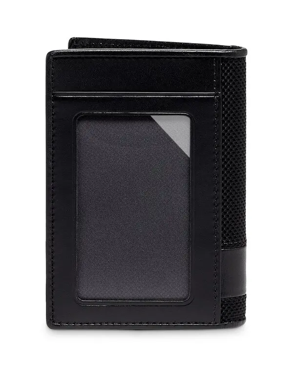 Tumi Nylon Multi Window Card Case - Black