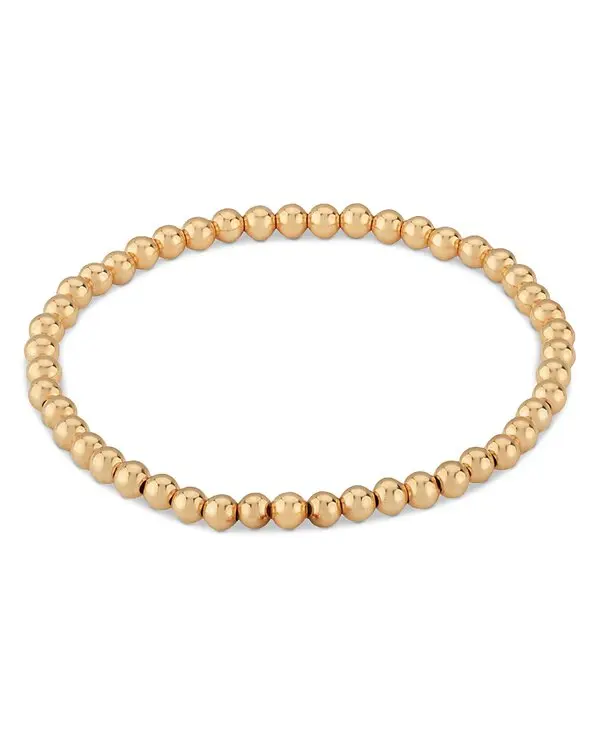 Bloomingdale'S 14k Beaded Bracelet, 4mm - Gold