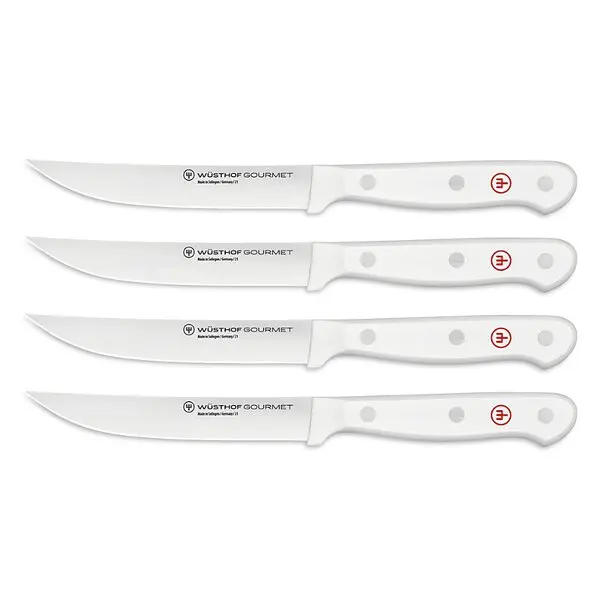 WUSTHOF Usa Classic Steak Knives, Set Of 4 - White