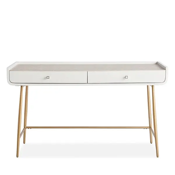 UNIVERSAL Miranda Kerr Home Allure Esther Vanity Desk - White